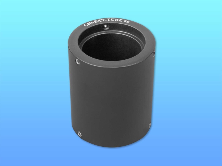 C60-EXT-60: Extension tube 60mm long w/ female C60-RING mounts on both ...