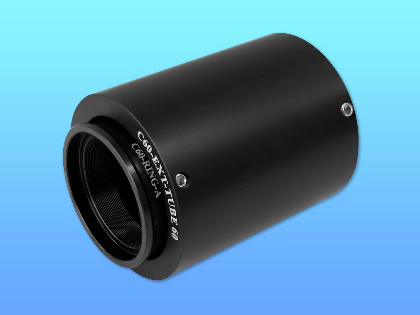C60-EXT-60-RING: Extension tube 60mm long w/ female to female C60-RING ...