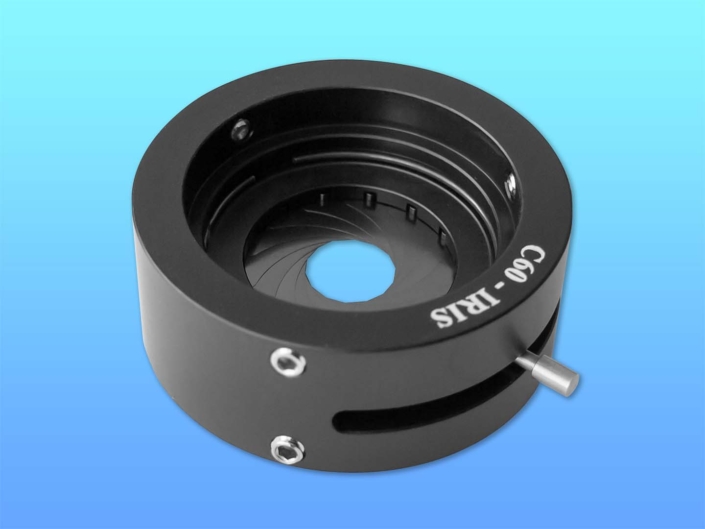 C60-IRIS: Adjustable iris Ø1.5 to 25 mm , in 19.8 mm tube, female C60 ...