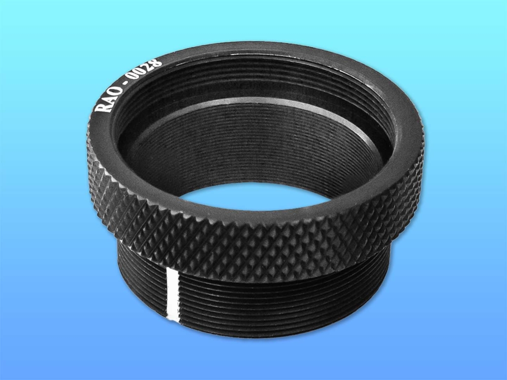 RAO-0028: Objective bushing for M32 objectives, 8mm thick, M32 male and ...